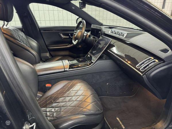 Pelēks Mercedes-Benz S 400 2020 Kauņa, ar dzinēja tilpumu 2.93 L un nobraukumu 120 tūkst. km par 58080 €, foto 6 vietnē AUTOMOTO.COM.LV