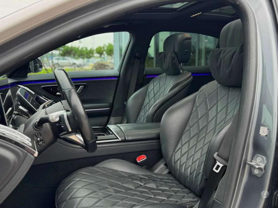 Pelēks Mercedes-Benz S 400 2021 Molėtai, ar dzinēja tilpumu 2.93 L un nobraukumu 310 tūkst. km par 67950 €, foto 18 vietnē AUTOMOTO.COM.LV