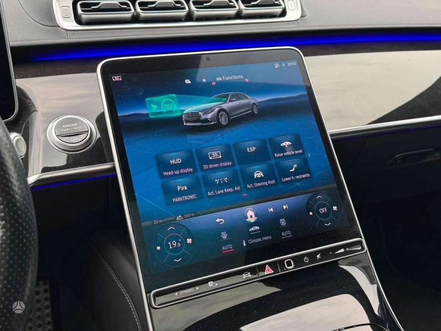 Pelēks Mercedes-Benz S 400 2021 Molėtai, ar dzinēja tilpumu 2.93 L un nobraukumu 310 tūkst. km par 67950 €, foto 22 vietnē AUTOMOTO.COM.LV