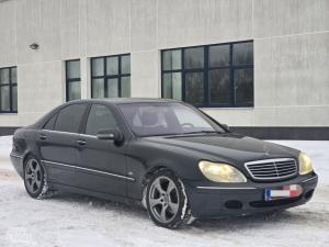 Mercedes-Benz S 400 2001 in Vilnius, with an engine capacity of 4.00 L and mileage of 360 thousand km for 1600 €, photo  on AUTOMOTO.COM.LV