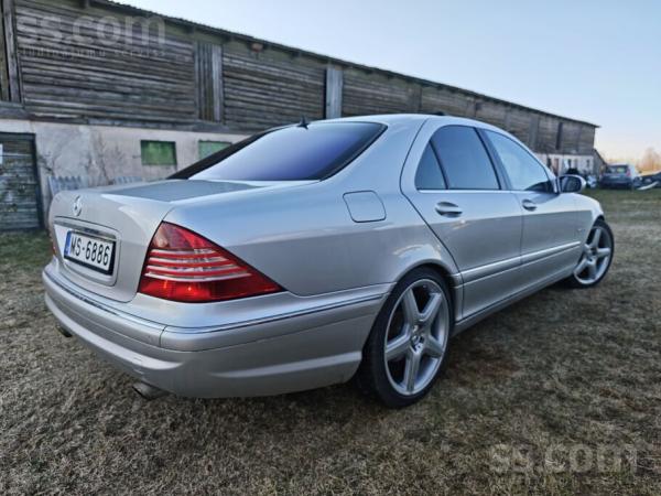 Mercedes-Benz S 400 2003 in Jekabpils, with an engine capacity of 4.00 L and mileage of 238 thousand km for 4000 €, photo 6 on AUTOMOTO.COM.LV