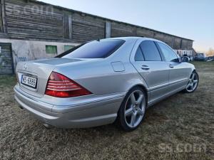 Mercedes-Benz S 400 2003 in Jekabpils, with an engine capacity of 4.00 L and mileage of 238 thousand km for 4000 €, photo 7 on AUTOMOTO.COM.LV