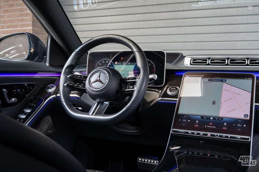 Mercedes-Benz S 400 2020 in Kaunas, with an engine capacity of 2.90 L and mileage of 115 thousand km for 71950 €, photo 16 on AUTOMOTO.COM.LV