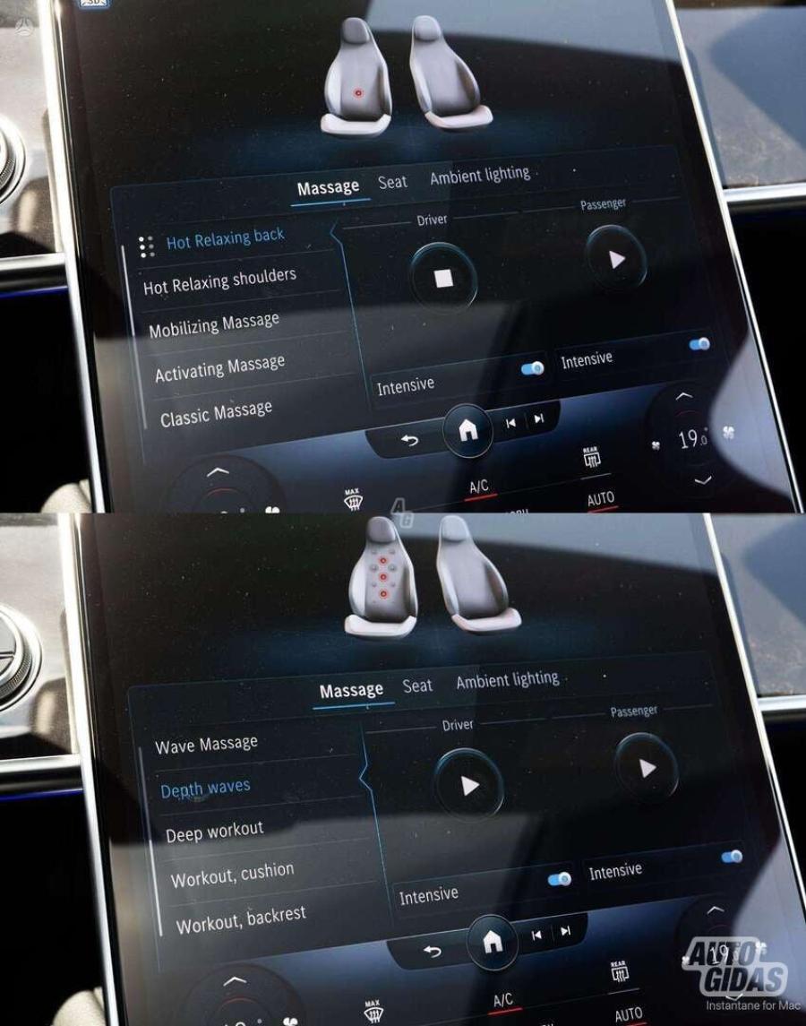 Mercedes-Benz S 400 2020 in Kaunas, with an engine capacity of 2.90 L and mileage of 115 thousand km for 71950 €, photo 21 on AUTOMOTO.COM.LV