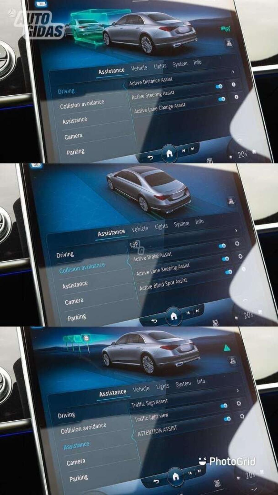 Mercedes-Benz S 400 2020 in Kaunas, with an engine capacity of 2.90 L and mileage of 115 thousand km for 71950 €, photo 22 on AUTOMOTO.COM.LV