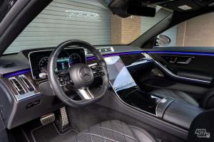Mercedes-Benz S 400 2020 in Kaunas, with an engine capacity of 2.90 L and mileage of 115 thousand km for 71950 €, photo 25 on AUTOMOTO.COM.LV