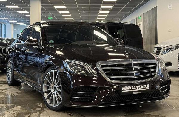 Violets Mercedes-Benz S 400 2018 Klaipėda, ar dzinēja tilpumu 2.93 L un nobraukumu 246 tūkst. km par 42900 €, foto 3 vietnē AUTOMOTO.COM.LV