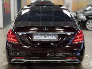 Violet Mercedes-Benz S 400 2018 in Klaipeda, with an engine capacity of 2.90 L and mileage of 246 thousand km for 42900 €, photo 13 on AUTOMOTO.COM.LV
