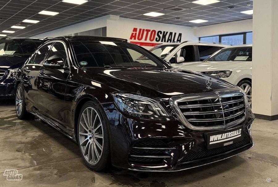 Violet Mercedes-Benz S 400 2018 in Klaipeda, with an engine capacity of 2.90 L and mileage of 246 thousand km for 42900 €, photo 17 on AUTOMOTO.COM.LV