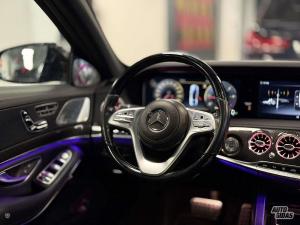 Violet Mercedes-Benz S 400 2018 in Klaipeda, with an engine capacity of 2.90 L and mileage of 246 thousand km for 42900 €, photo 25 on AUTOMOTO.COM.LV