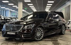 Violet Mercedes-Benz S 400 2018 in Klaipeda, with an engine capacity of 2.90 L and mileage of 246 thousand km for 42900 €, photo 37 on AUTOMOTO.COM.LV
