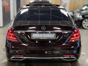 Violet Mercedes-Benz S 400 2018 in Klaipeda, with an engine capacity of 2.90 L and mileage of 249 thousand km for 42900 €, photo 14 on AUTOMOTO.COM.LV