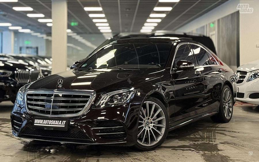 Violet Mercedes-Benz S 400 2018 in Klaipeda, with an engine capacity of 2.90 L and mileage of 249 thousand km for 42900 €, photo 27 on AUTOMOTO.COM.LV