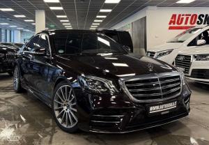 Violet Mercedes-Benz S 400 2018 in Klaipeda, with an engine capacity of 2.90 L and mileage of 249 thousand km for 42900 €, photo 31 on AUTOMOTO.COM.LV