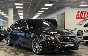 Violet Mercedes-Benz S 400 2018 in Klaipeda, with an engine capacity of 2.90 L and mileage of 249 thousand km for 42900 €, photo 37 on AUTOMOTO.COM.LV