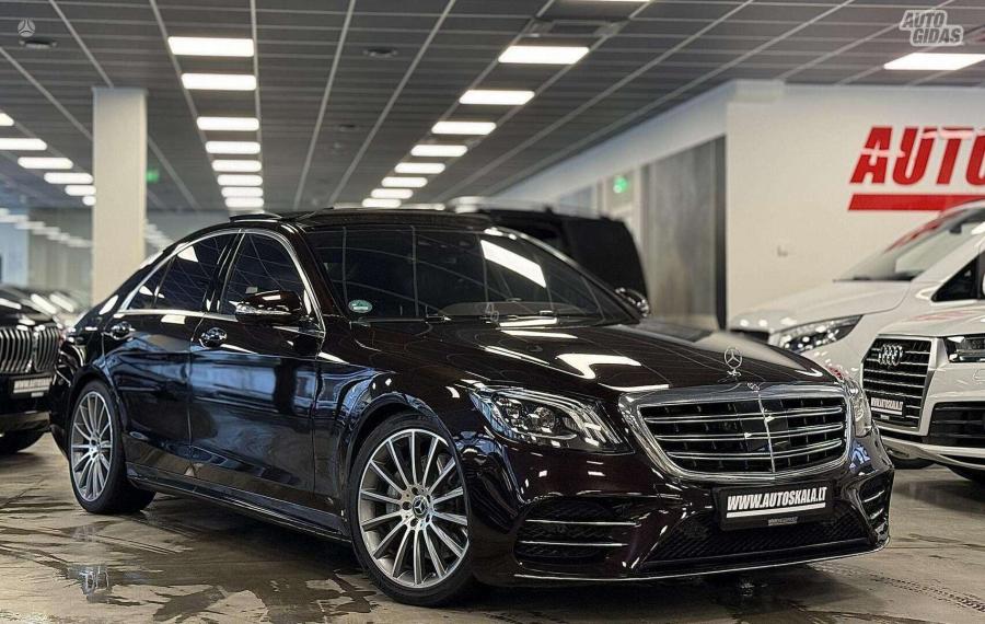 Violet Mercedes-Benz S 400 2018 in Klaipeda, with an engine capacity of 2.90 L and mileage of 249 thousand km for 42900 €, photo 37 on AUTOMOTO.COM.LV