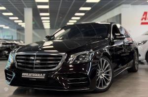 Violet Mercedes-Benz S 400 2018 in Klaipeda, with an engine capacity of 2.93 L and mileage of 252 thousand km for 42900 €, photo  on AUTOMOTO.COM.LV