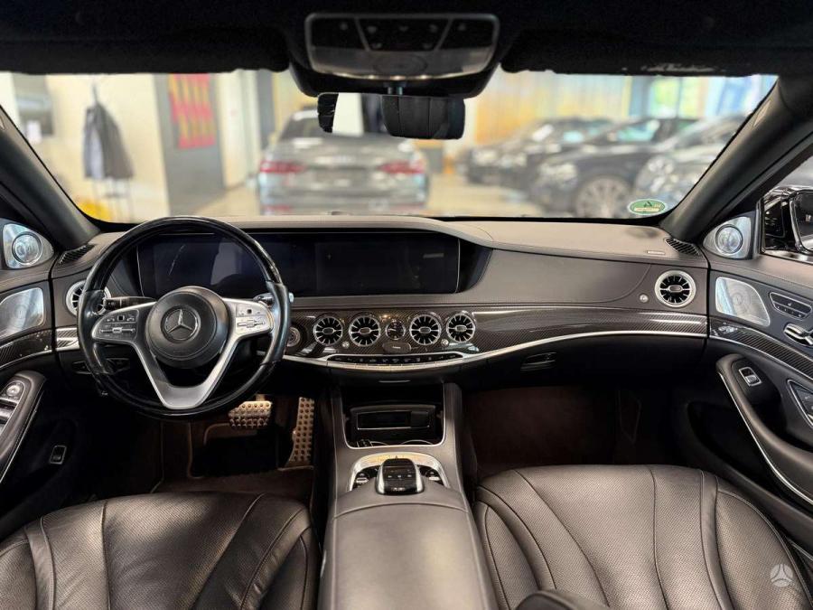 Violet Mercedes-Benz S 400 2018 in Klaipeda, with an engine capacity of 2.93 L and mileage of 252 thousand km for 42900 €, photo 10 on AUTOMOTO.COM.LV