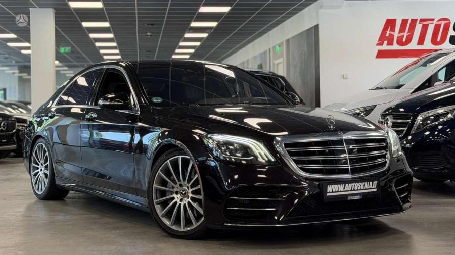 Violet Mercedes-Benz S 400 2018 in Klaipeda, with an engine capacity of 2.93 L and mileage of 252 thousand km for 42900 €, photo 27 on AUTOMOTO.COM.LV
