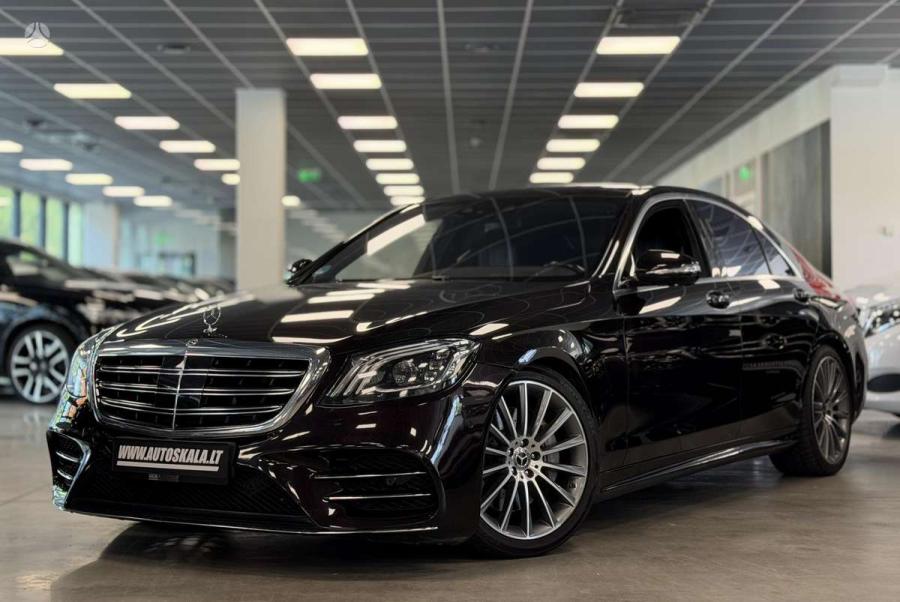 Violet Mercedes-Benz S 400 2018 in Klaipeda, with an engine capacity of 2.93 L and mileage of 252 thousand km for 41900 €, photo 1 on AUTOMOTO.COM.LV