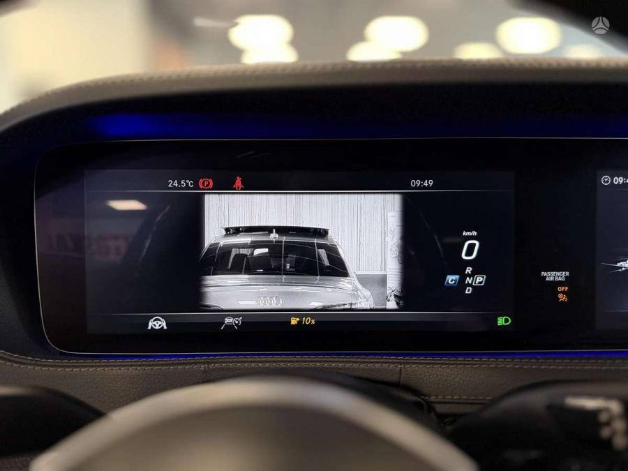 Violet Mercedes-Benz S 400 2018 in Klaipeda, with an engine capacity of 2.93 L and mileage of 252 thousand km for 41900 €, photo 8 on AUTOMOTO.COM.LV