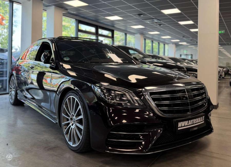 Violet Mercedes-Benz S 400 2018 in Klaipeda, with an engine capacity of 2.93 L and mileage of 252 thousand km for 41900 €, photo 10 on AUTOMOTO.COM.LV