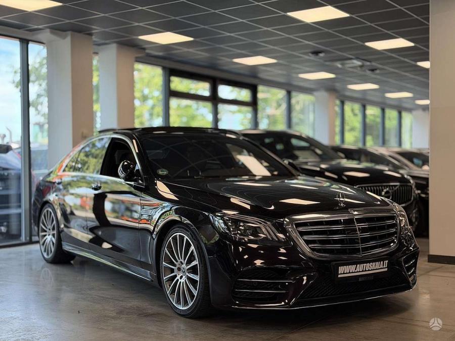 Violet Mercedes-Benz S 400 2018 in Klaipeda, with an engine capacity of 2.93 L and mileage of 252 thousand km for 41900 €, photo 13 on AUTOMOTO.COM.LV