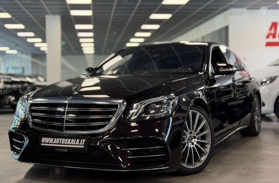 Violet Mercedes-Benz S 400 2018 in Klaipeda, with an engine capacity of 2.93 L and mileage of 252 thousand km for 41900 €, photo 15 on AUTOMOTO.COM.LV
