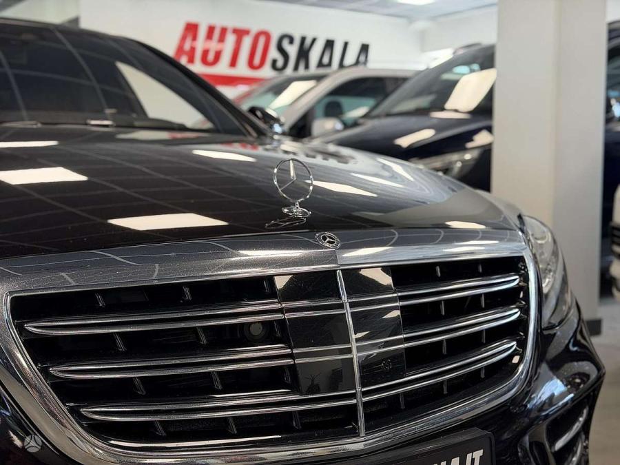 Violet Mercedes-Benz S 400 2018 in Klaipeda, with an engine capacity of 2.93 L and mileage of 252 thousand km for 41900 €, photo 21 on AUTOMOTO.COM.LV