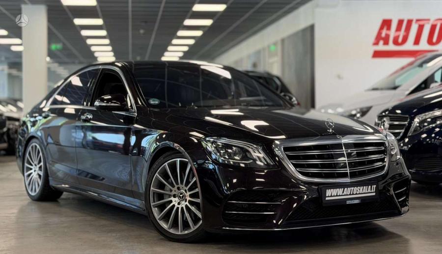 Violet Mercedes-Benz S 400 2018 in Klaipeda, with an engine capacity of 2.93 L and mileage of 252 thousand km for 41900 €, photo 48 on AUTOMOTO.COM.LV
