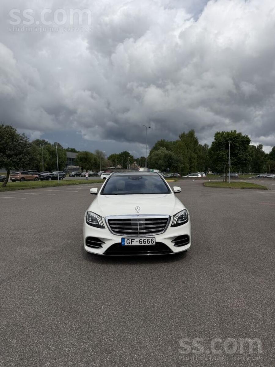 Balts Mercedes-Benz S 400 2018 Rīga, ar dzinēja tilpumu 3.00 L un nobraukumu 179 tūkst. km par 47900 €, foto 3 vietnē AUTOMOTO.COM.LV