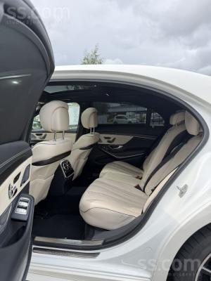 Balts Mercedes-Benz S 400 2018 Rīga, ar dzinēja tilpumu 3.00 L un nobraukumu 179 tūkst. km par 47900 €, foto 13 vietnē AUTOMOTO.COM.LV
