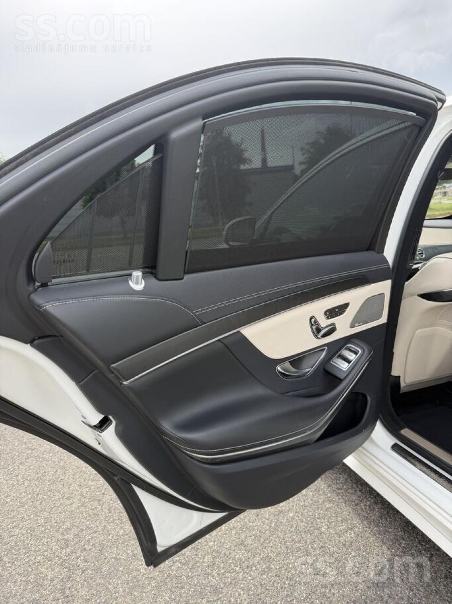 Balts Mercedes-Benz S 400 2018 Rīga, ar dzinēja tilpumu 3.00 L un nobraukumu 179 tūkst. km par 47900 €, foto 14 vietnē AUTOMOTO.COM.LV