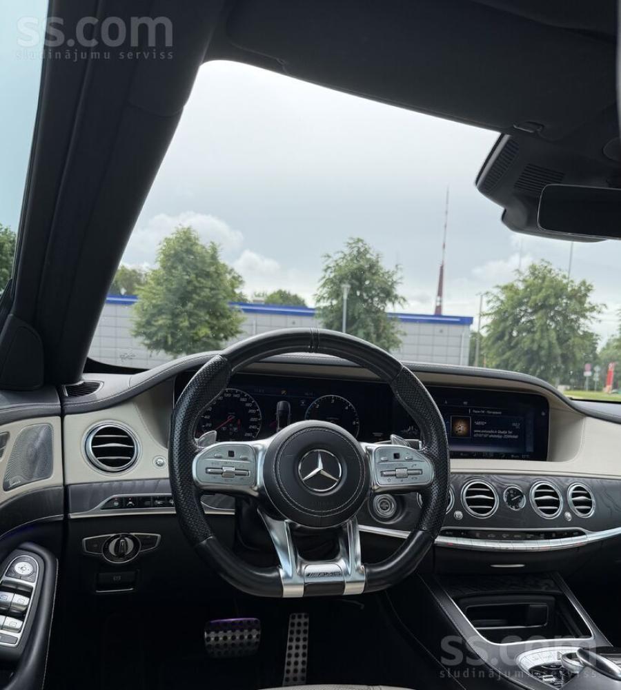 Balts Mercedes-Benz S 400 2018 Rīga, ar dzinēja tilpumu 3.00 L un nobraukumu 179 tūkst. km par 47900 €, foto 16 vietnē AUTOMOTO.COM.LV