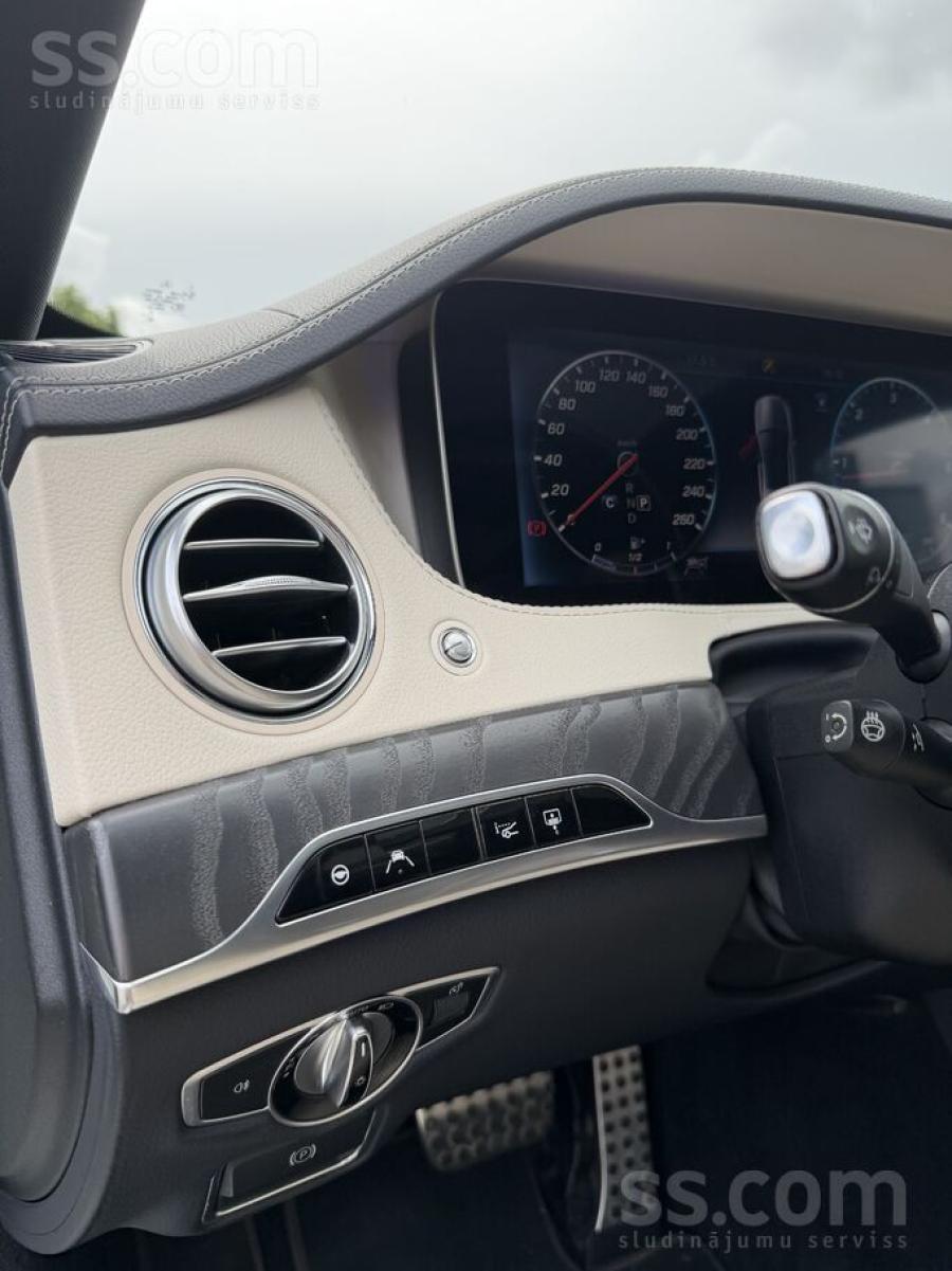 Balts Mercedes-Benz S 400 2018 Rīga, ar dzinēja tilpumu 3.00 L un nobraukumu 179 tūkst. km par 47900 €, foto 18 vietnē AUTOMOTO.COM.LV