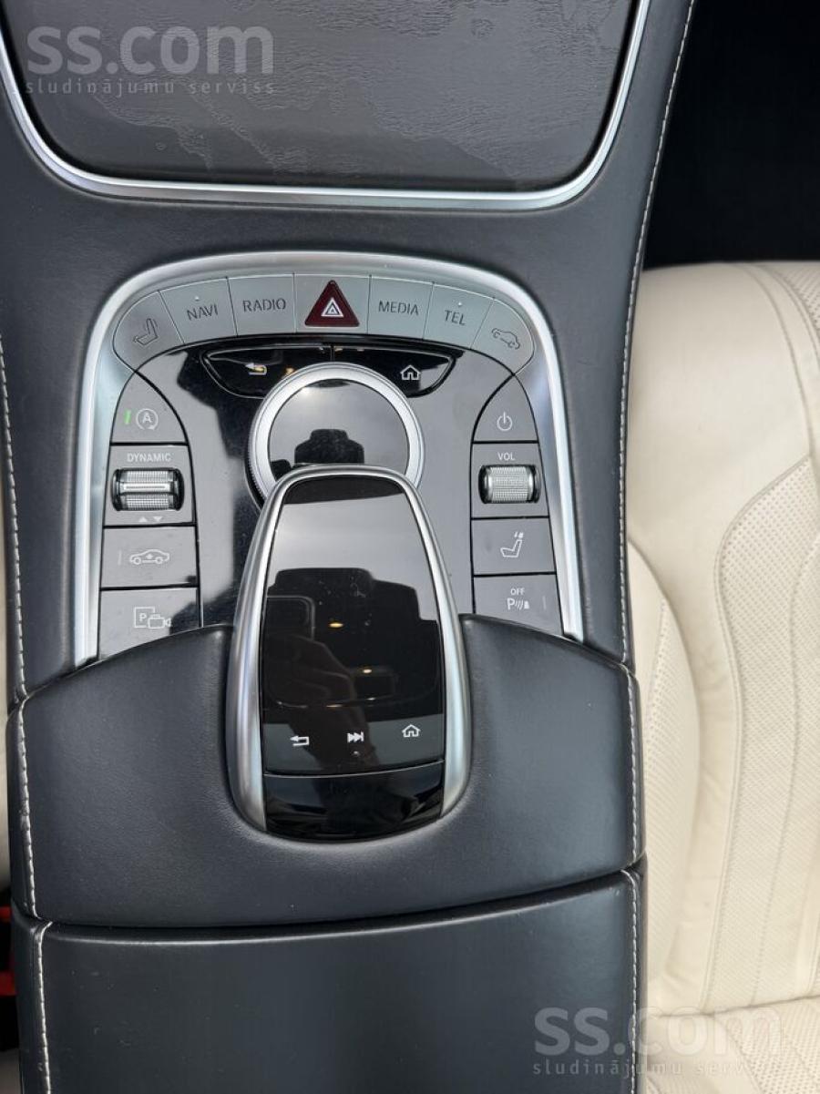 Balts Mercedes-Benz S 400 2018 Rīga, ar dzinēja tilpumu 3.00 L un nobraukumu 179 tūkst. km par 47900 €, foto 21 vietnē AUTOMOTO.COM.LV