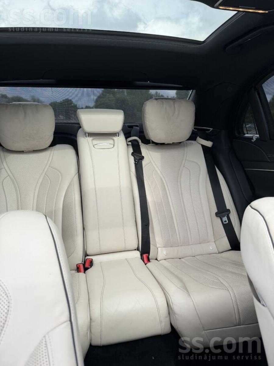 Balts Mercedes-Benz S 400 2018 Rīga, ar dzinēja tilpumu 3.00 L un nobraukumu 179 tūkst. km par 47900 €, foto 22 vietnē AUTOMOTO.COM.LV