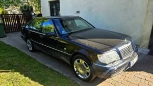 Black Mercedes-Benz s-420 1999 in Riga, with an engine capacity of 4.20 L and mileage of 289 thousand km for 3700 €, photo 3 on AUTOMOTO.COM.LV