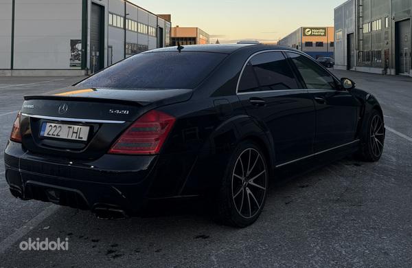 Melns Mercedes-Benz s-420 2006 Tartu, ar dzinēja tilpumu 0.24 L un nobraukumu 292 tūkst. km par 9000 €, foto 3 vietnē AUTOMOTO.COM.LV