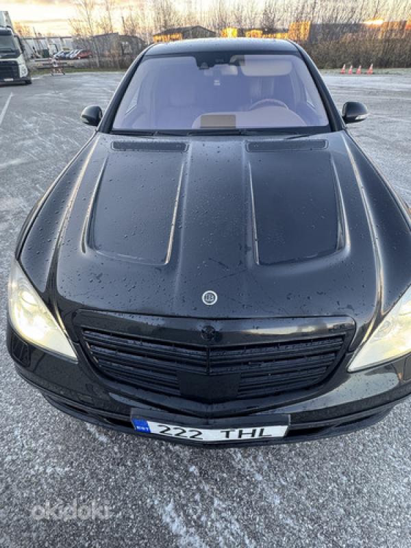 Melns Mercedes-Benz s-420 2006 Tartu, ar dzinēja tilpumu 0.24 L un nobraukumu 292 tūkst. km par 9000 €, foto 6 vietnē AUTOMOTO.COM.LV