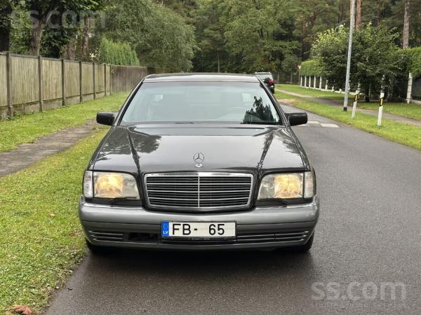 Zils Mercedes-Benz s-420 1994 Rīga, ar dzinēja tilpumu 4.20 L un nobraukumu 279 tūkst. km par 7450 €, foto 3 vietnē AUTOMOTO.COM.LV