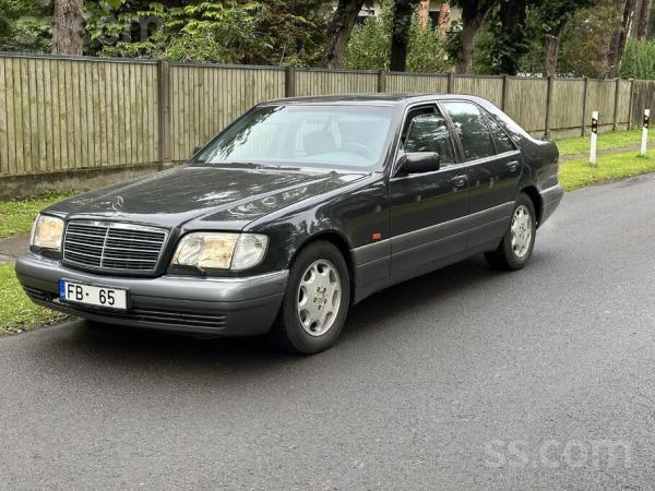 Zils Mercedes-Benz s-420 1994 Rīga, ar dzinēja tilpumu 4.20 L un nobraukumu 279 tūkst. km par 7450 €, foto 4 vietnē AUTOMOTO.COM.LV