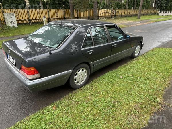 Zils Mercedes-Benz s-420 1994 Rīga, ar dzinēja tilpumu 4.20 L un nobraukumu 279 tūkst. km par 7450 €, foto 9 vietnē AUTOMOTO.COM.LV