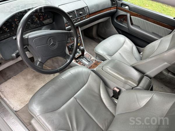Zils Mercedes-Benz s-420 1994 Rīga, ar dzinēja tilpumu 4.20 L un nobraukumu 279 tūkst. km par 7450 €, foto 10 vietnē AUTOMOTO.COM.LV