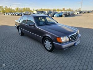 Brūns Mercedes-Benz s-420 1992 Marijampole, ar dzinēja tilpumu 4.20 L un nobraukumu 420 tūkst. km par 5100 €, foto  vietnē AUTOMOTO.COM.LV