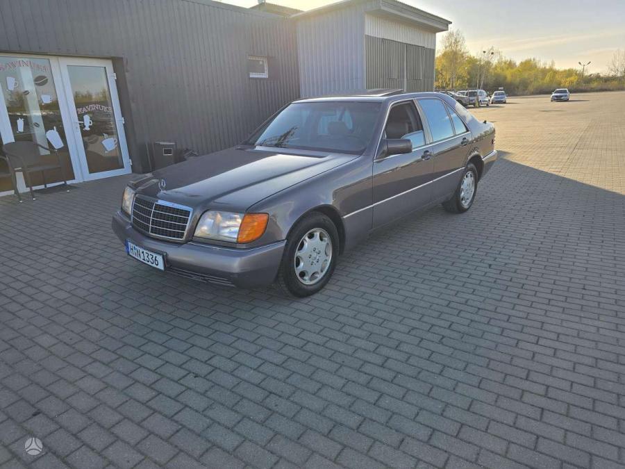Brūns Mercedes-Benz s-420 1992 Marijampole, ar dzinēja tilpumu 4.20 L un nobraukumu 420 tūkst. km par 5100 €, foto 4 vietnē AUTOMOTO.COM.LV