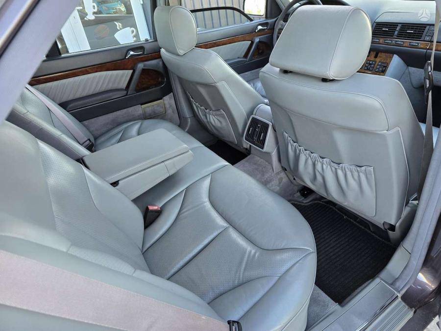Brūns Mercedes-Benz s-420 1992 Marijampole, ar dzinēja tilpumu 4.20 L un nobraukumu 420 tūkst. km par 5100 €, foto 14 vietnē AUTOMOTO.COM.LV