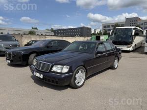 Violet Mercedes-Benz s-420 1997 in Riga, with an engine capacity of 4.20 L and mileage of 334 thousand km for 8500 €, photo 1 on AUTOMOTO.COM.LV