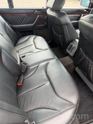 Violet Mercedes-Benz s-420 1997 in Riga, with an engine capacity of 4.20 L and mileage of 334 thousand km for 8500 €, photo 6 on AUTOMOTO.COM.LV
