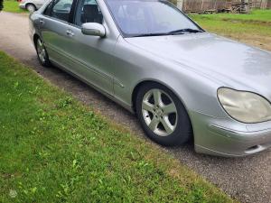 Grey Mercedes-Benz S 430 1999 in Marijampole, with an engine capacity of 4.27 L and mileage of 196 thousand km for 2499 €, photo 3 on AUTOMOTO.COM.LV